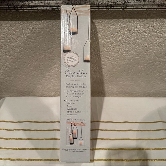 Accents | Black Iron Tea Light Hanger Set | Poshmark